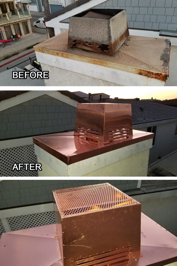 Custom Decorative Shrouds - Lucky Sully Chimney Sweep